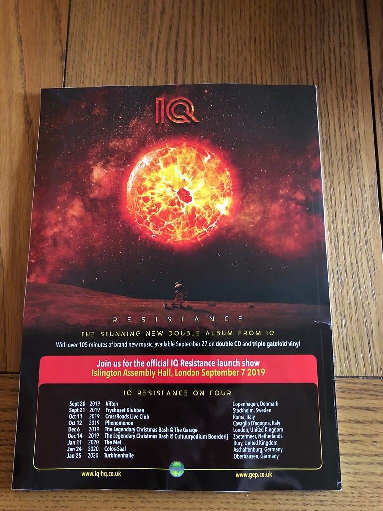 Prog Magazine featuring - IQ's New Album - Related - Cantabile Community