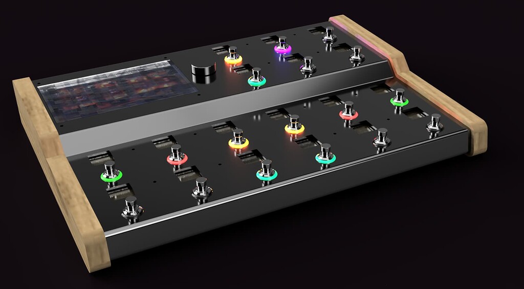 Homebrew Midi Controller with 19 Screens and 2 way Communication with Cantablie - Cantabile ...